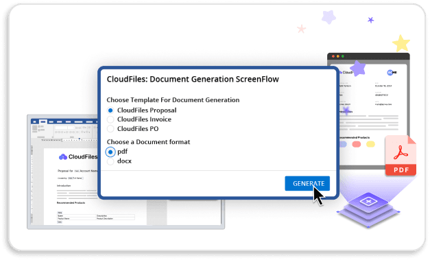 CloudFiles | Document Generation Solution for Salesforce