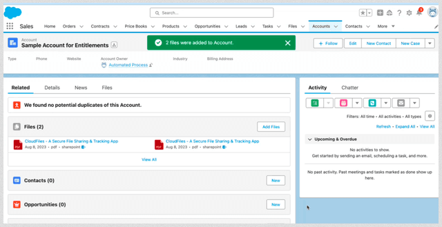 Salesforce Notes & Attachment Support with CloudFiles